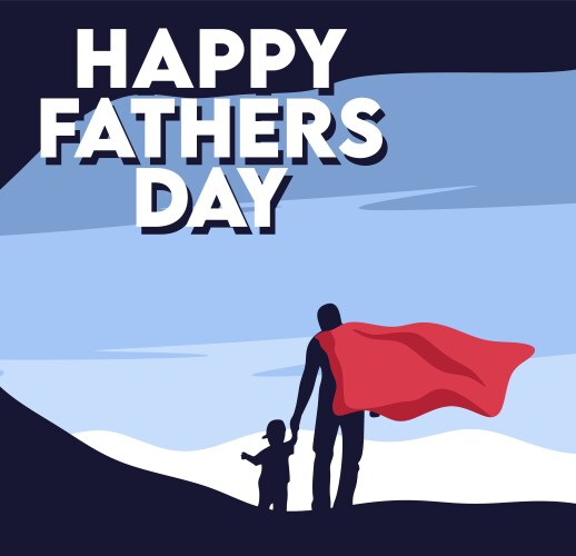 Happy fathers day for all dad Royalty Free Vector Image