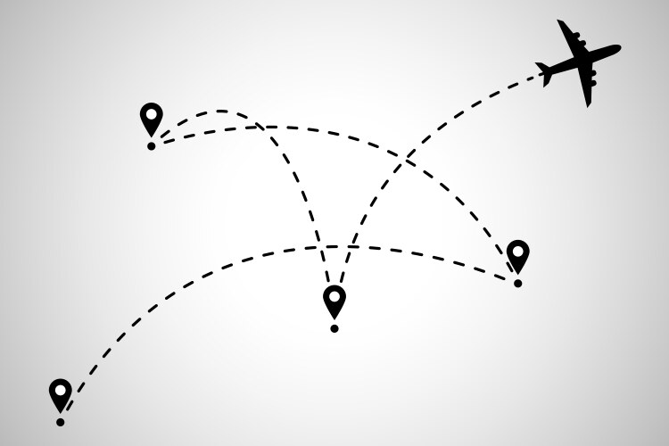 Airplane Flight Infographic Vector Images (over 4,700)