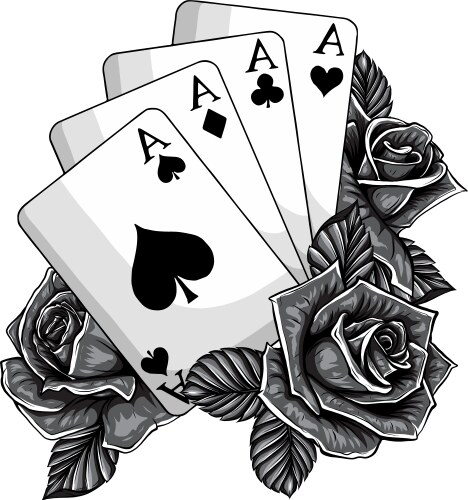 Ace of Hearts Tattoo Vector Images (over 180)