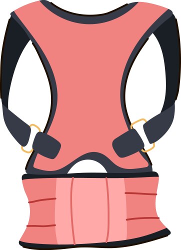 Posture corrector Vector Images & Graphics for Commercial Use | VectorStock