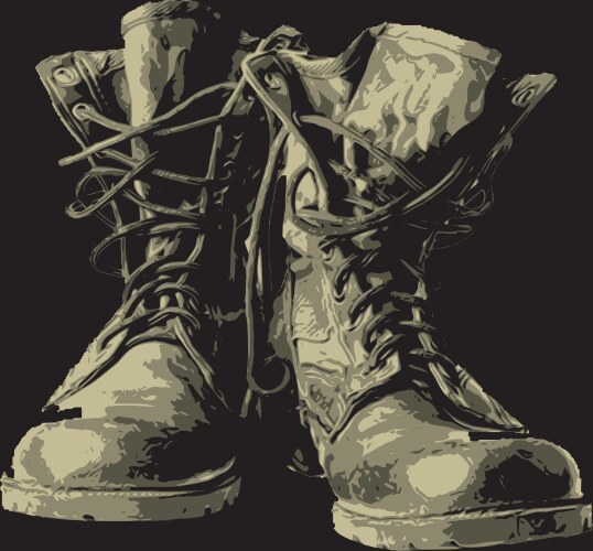 Military Boots Vector Images (over 4,200)