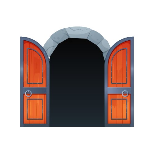 Castle Open Gate Vector Images (over 240)