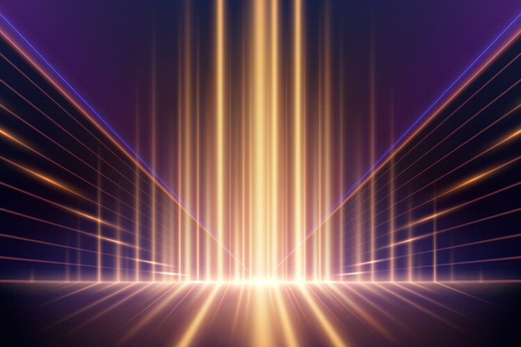 Light Rays Background Dynamic Light Rays Sun Light Lens Flares Art