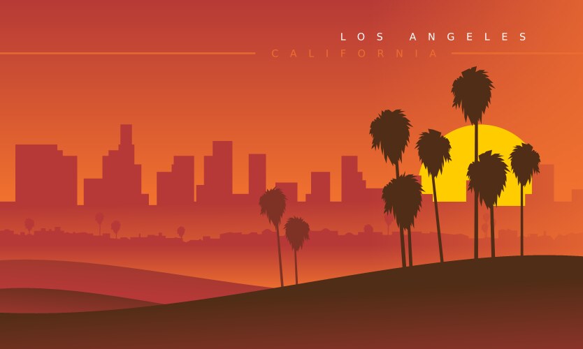 Los Angeles Vector Images (over 3,900)
