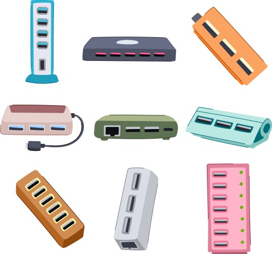 Usb Hub Vector Images (over 660)