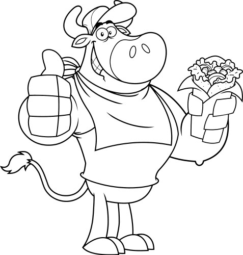 Bull Outline Vector Images (over 14,000)