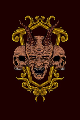 Satan Sketch Vector Images (over 1,000)