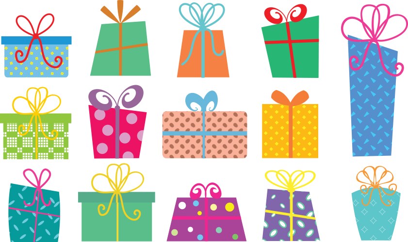 Gifts Royalty Free Vector Image - VectorStock