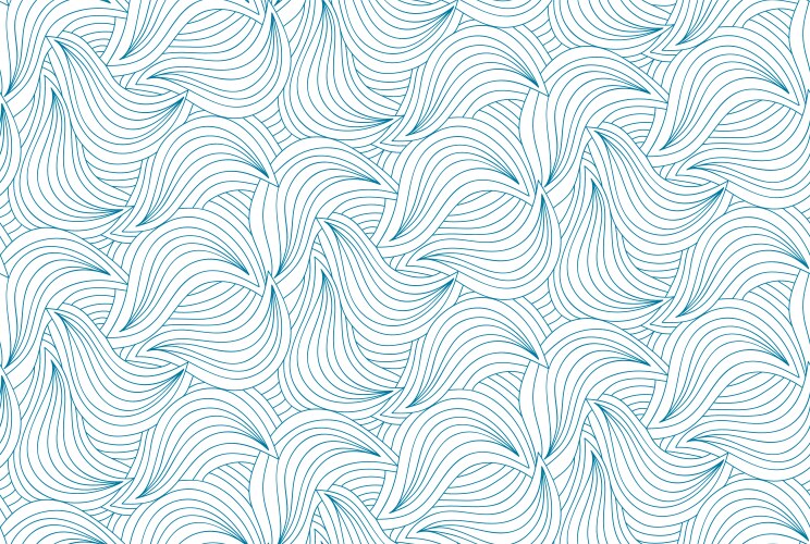 Seamless wave pattern Royalty Free Vector Image