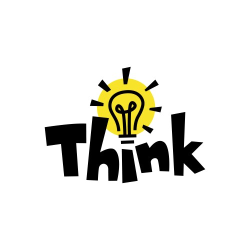 Light bulb smart idea logo icon Royalty Free Vector Image