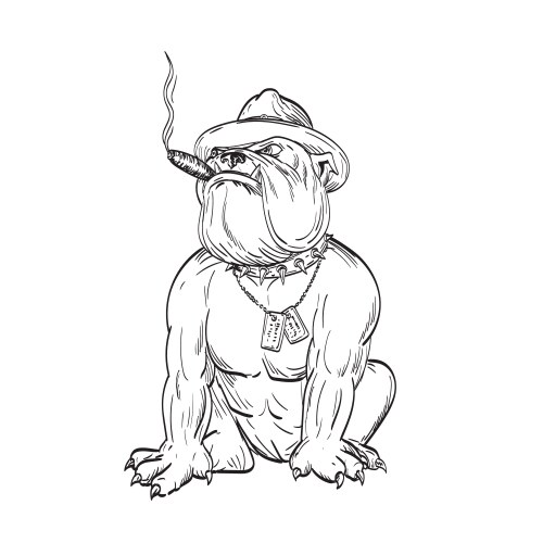 Devil Dog Vector Images (over 530)