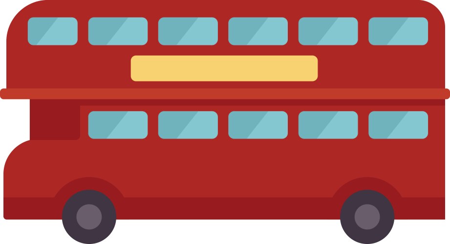 Cartoon Red Double Decker Bus Vector Images (over 290)