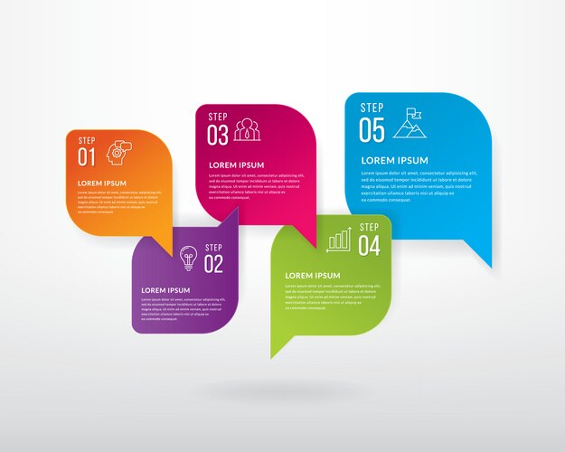 Infographic web template for diagram business Vector Image