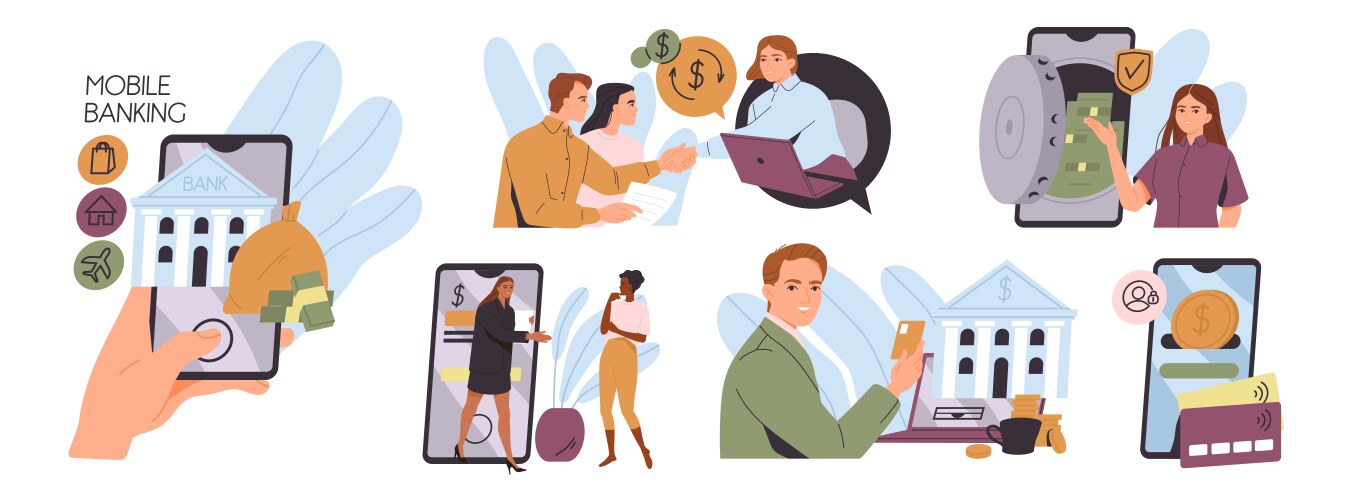 Mobile Banking Vector Images (over 180,000)