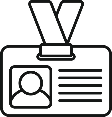 Id Card Outline Vector Images (over 10,000)