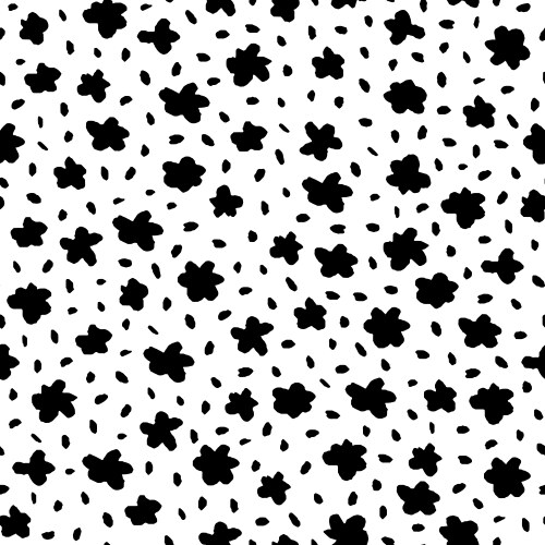 Black spots pattern Royalty Free Vector Image - VectorStock