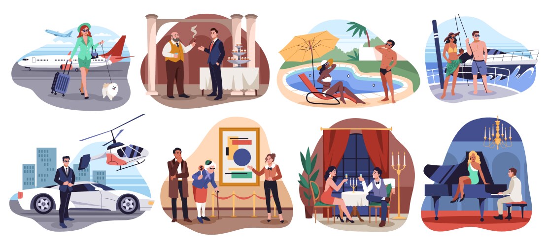 Rich People Vector Images (over 23,000)