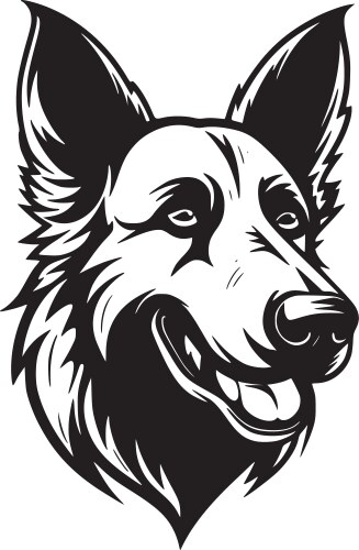 Black German Shepherd Vector Images (over 2,400)