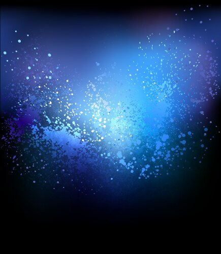Blue shining magic light background Royalty Free Vector