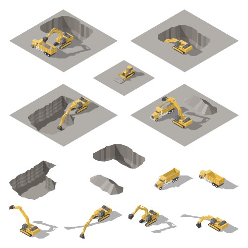 Earthmoving Vector Images & Graphics for Commercial Use | VectorStock
