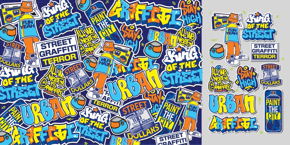 Graffiti Royalty Free Vector Image - VectorStock