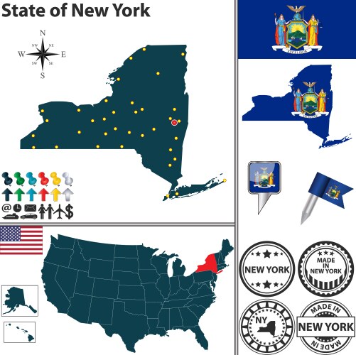 New York Map Vector Images (over 4,700)