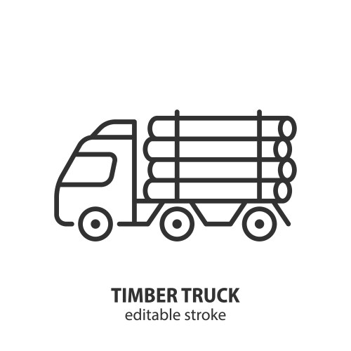 Logging Truck Vector Images (over 1,400)