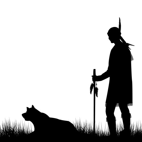 Native american Royalty Free Vector Image - VectorStock