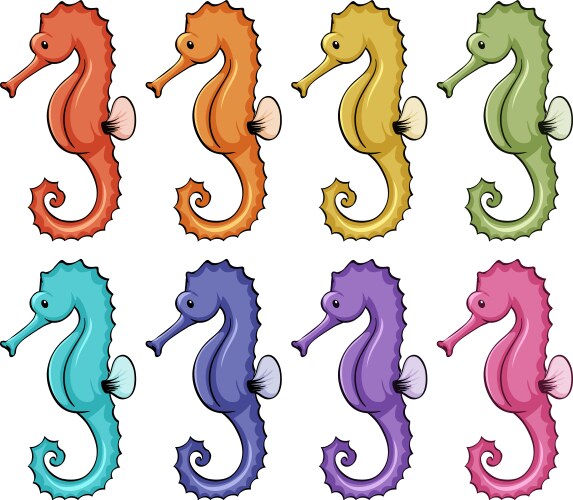 Seahorse Clipart Vector Images (over 650)