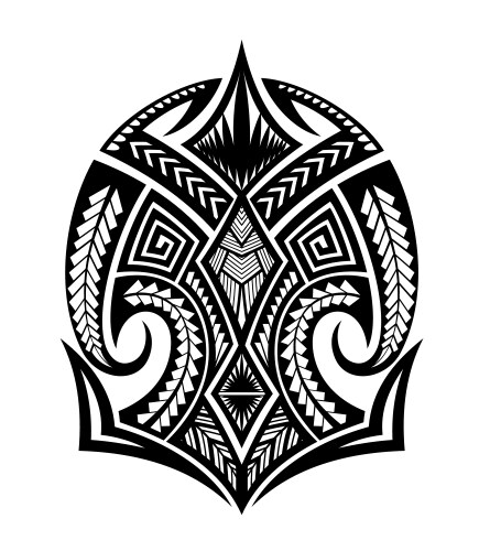 Set of tribal tattoo Royalty Free Vector Image