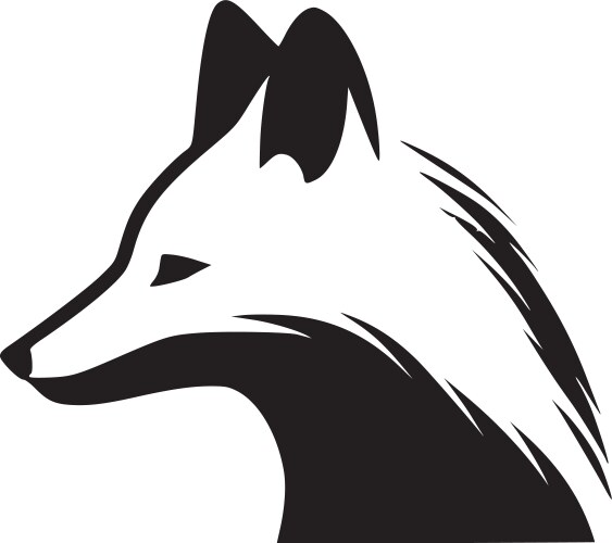 Black and White Fox Vector Images (over 25,000)