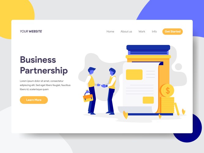 Business Partnership Vector Images (over 160,000)