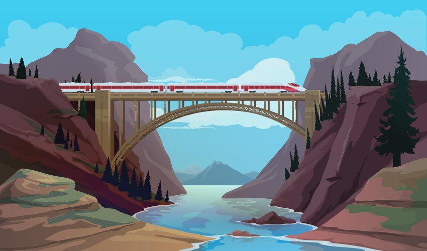 Train Vector Images & Graphics for Commercial Use | VectorStock