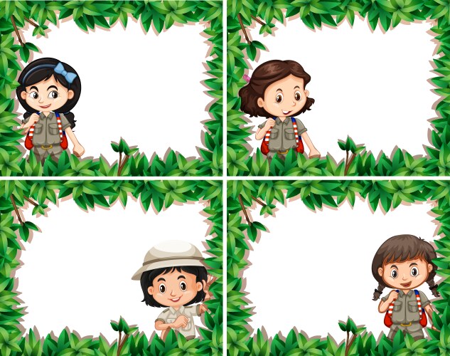 Scouting border Vector Images & Graphics for Commercial Use | VectorStock