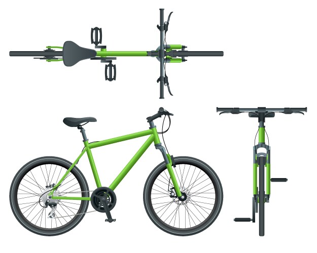 Bike Top View Vector Images (over 760)