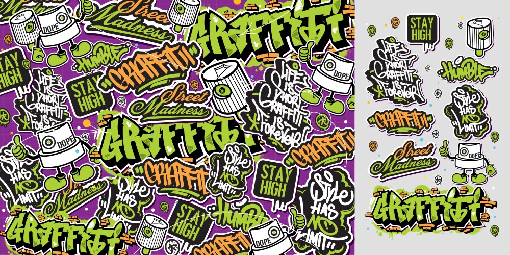 Graffiti Royalty Free Vector Image - VectorStock