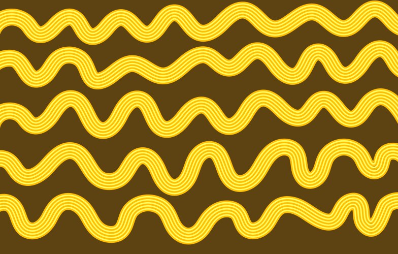 Noodle pattern poster Royalty Free Vector Image