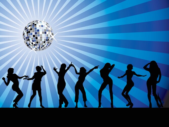 Disco sketch set Royalty Free Vector Image - VectorStock