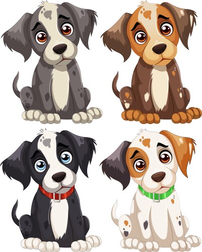 Cute Puppies Vector Images (over 120,000)