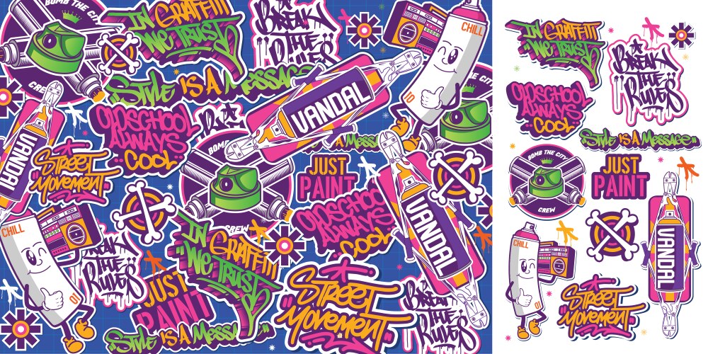 Graffiti Royalty Free Vector Image - VectorStock