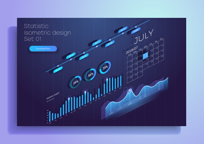 Infographic Presentation Calendar Vector Images (over 4,400)