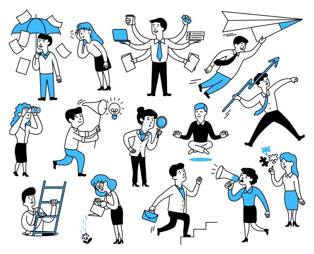 Doodle People Vector Images (over 96,000)