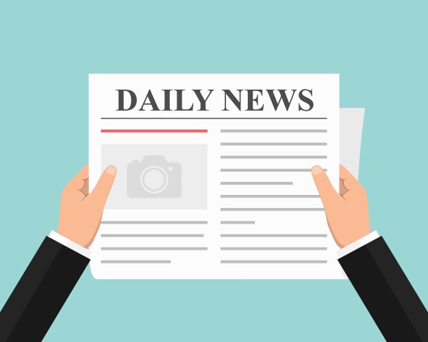 Newspaper Royalty Free Vector Image - VectorStock