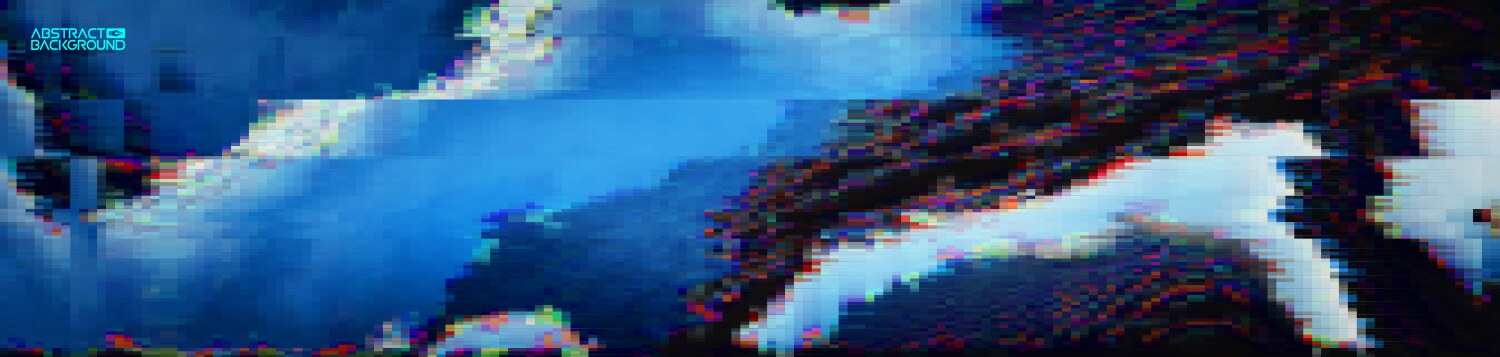 Glitch texture Royalty Free Vector Image - VectorStock