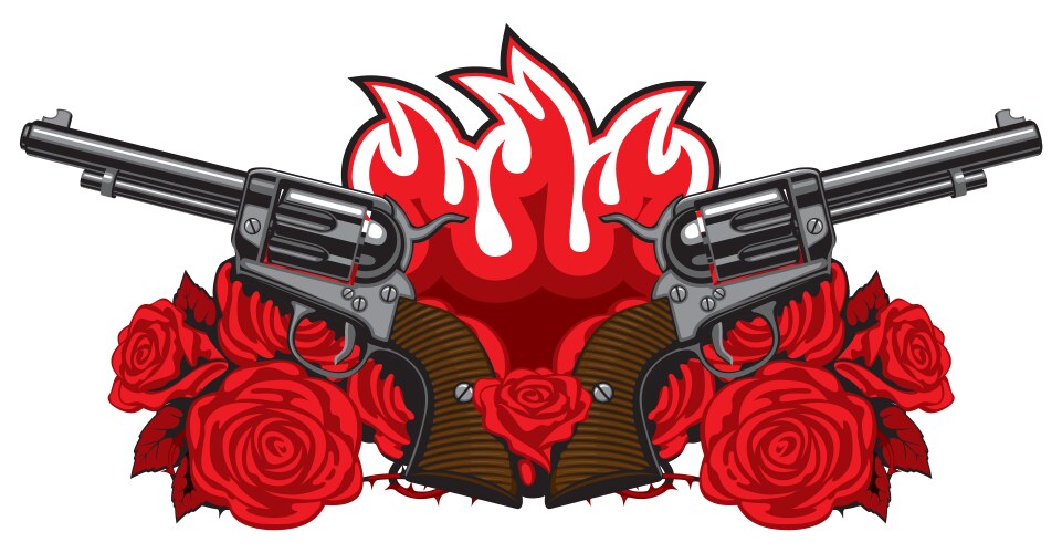 Rose Flower Fire Vector Images (over 1,000)