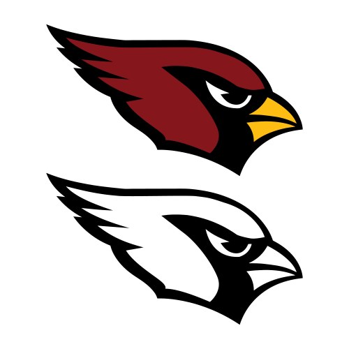 Arizona Cardinals Logo Royalty Free Vector Image