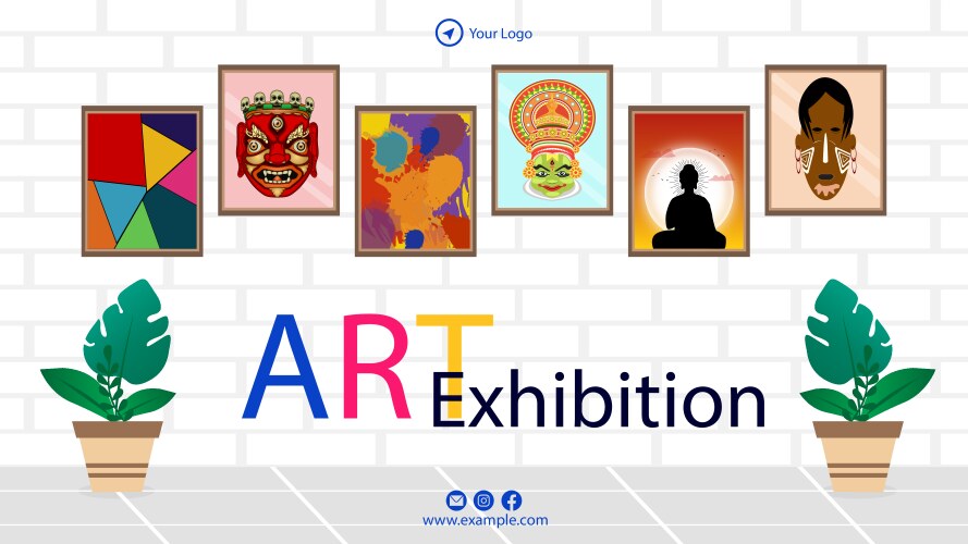 Art Exhibition Banner Vector Images (over 7,800)