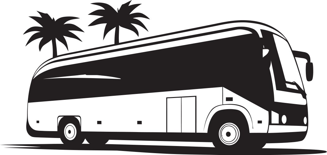 Cityscape rhythms detailed bus graphics pulsating Vector Image