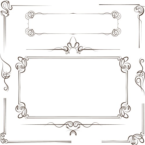 Line Frame Vector Images (over 850,000)