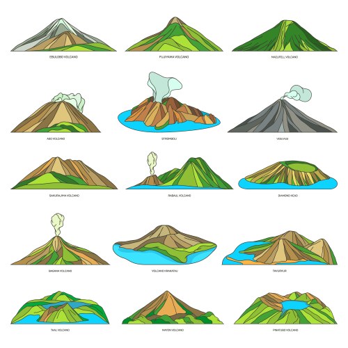 Mayon Volcano Vector Images (20)